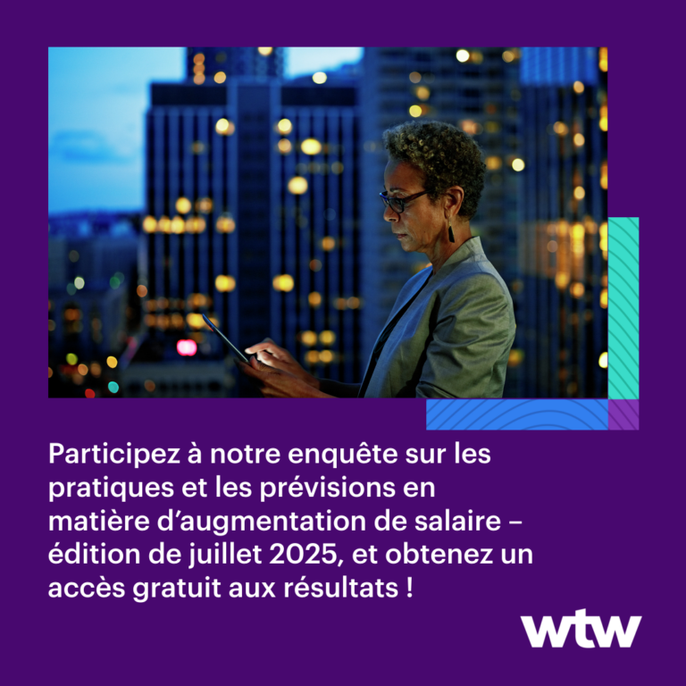 Enquête WTW : Salary Budget Planning 2025, anticipez les futures ...